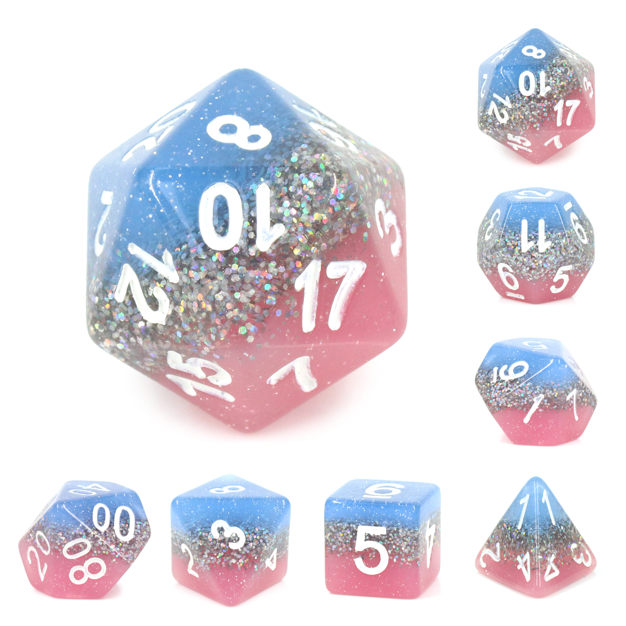 Bluestar Streak,Layer Dice Set