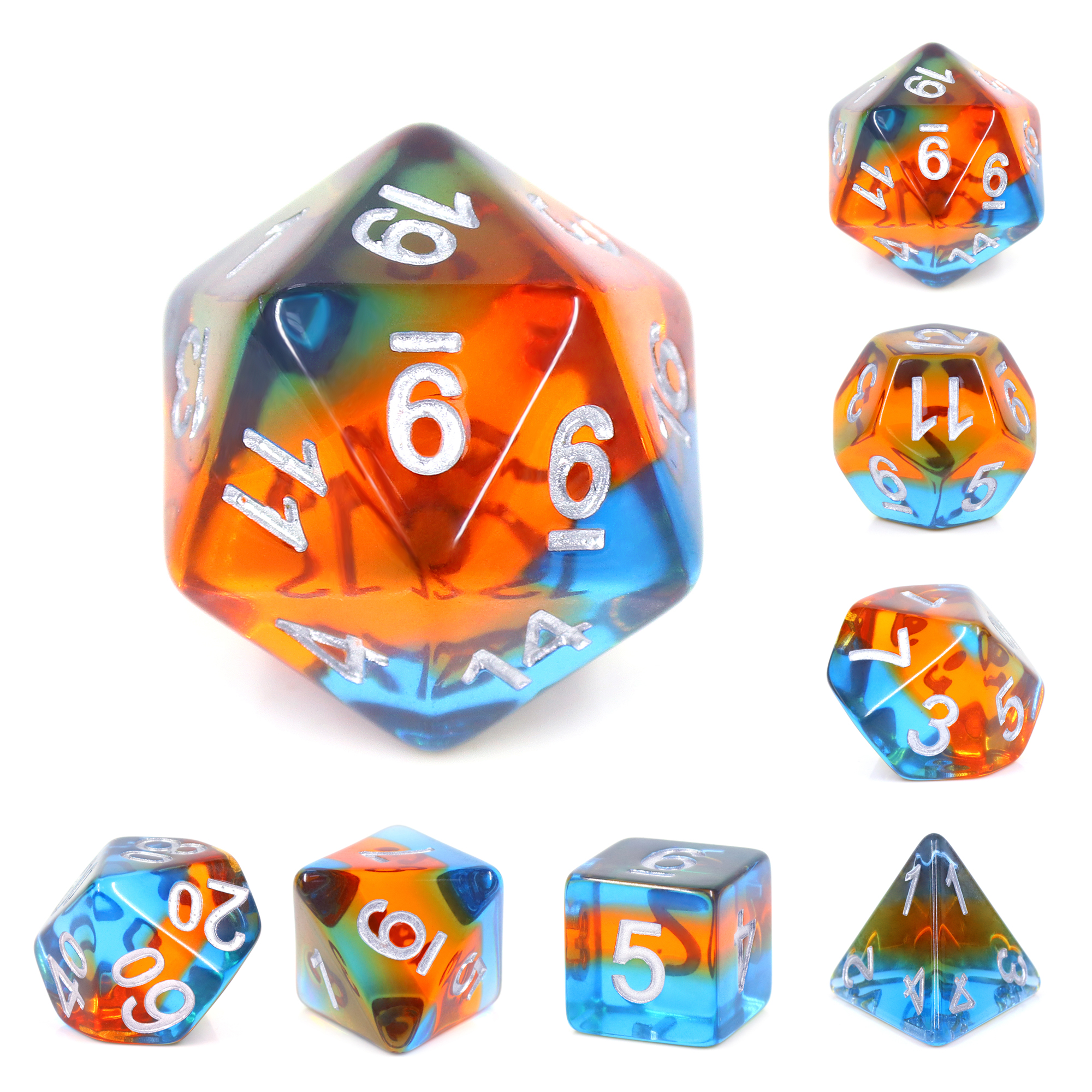 Parallel Universes,Transparent Layer Dice Set