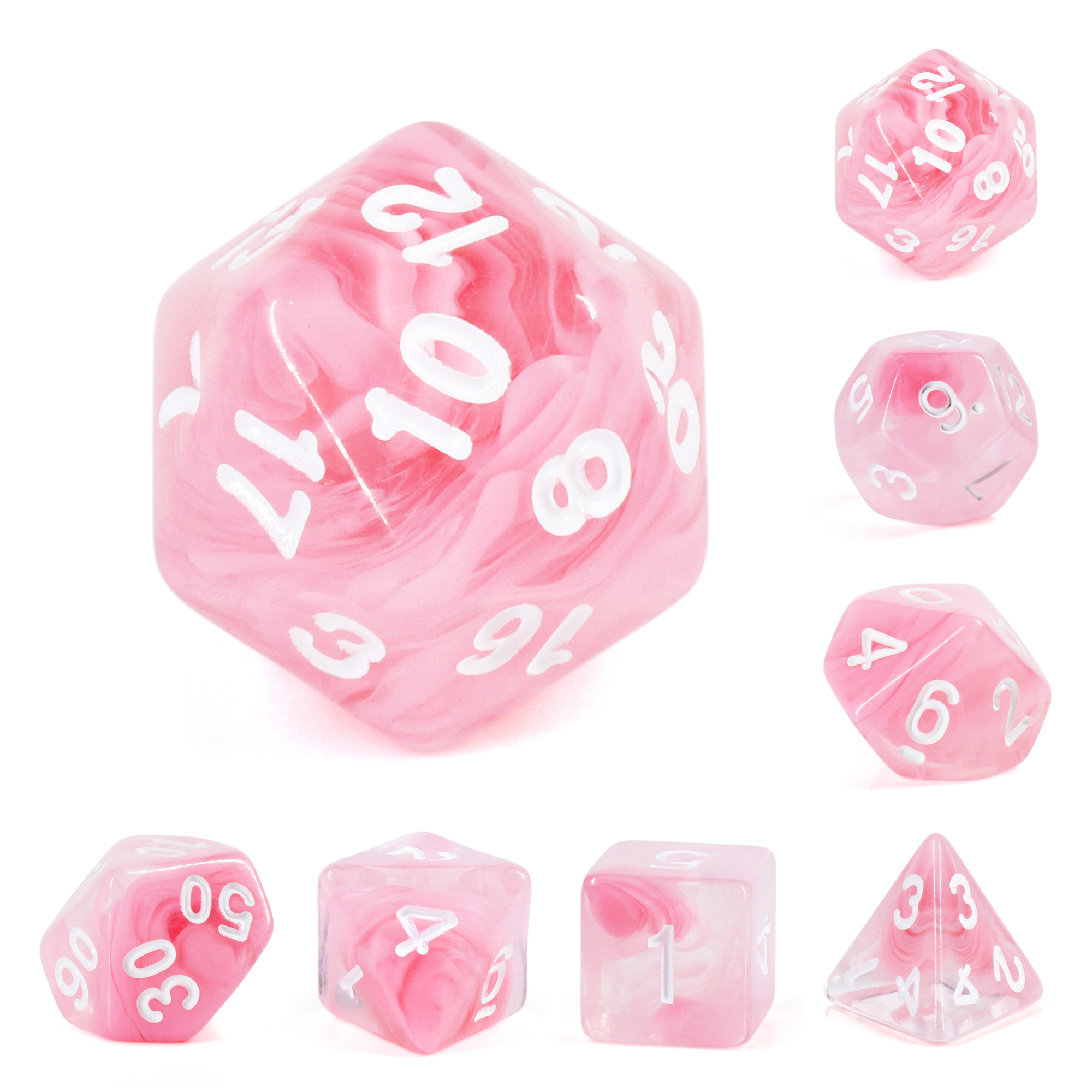 Pink Rose,Blend Color Dice Set