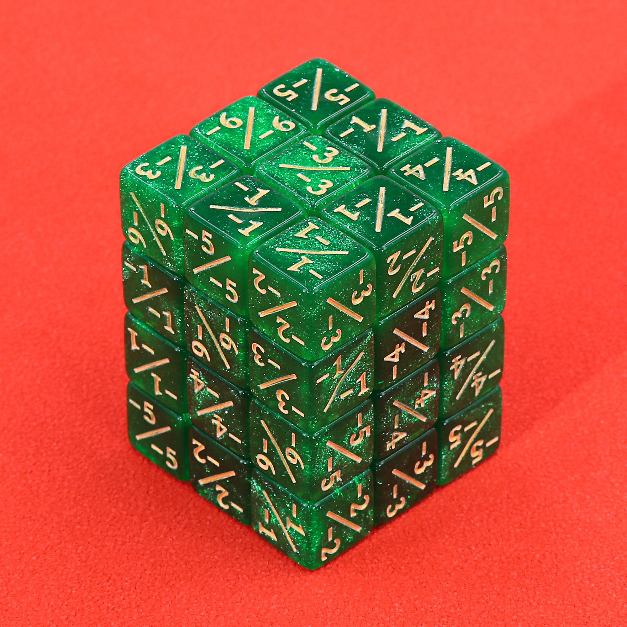 12mm counter dice-Purple Negative
